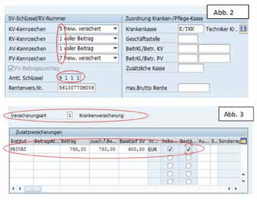 Sozialversicherungsrechtliche Daten in SAP - Infotyp (IT) 0013 - LOHN ...